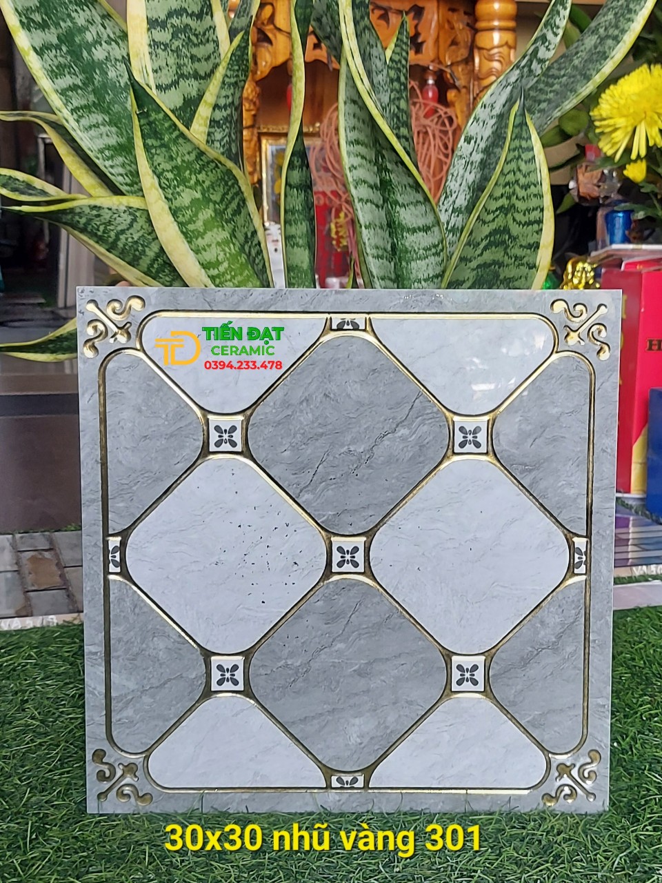Gạch Nhũ Vàng Khắc Kim 30x30 Trang Trí Cao Cấp#Kho Gạch trang trí Tại ...